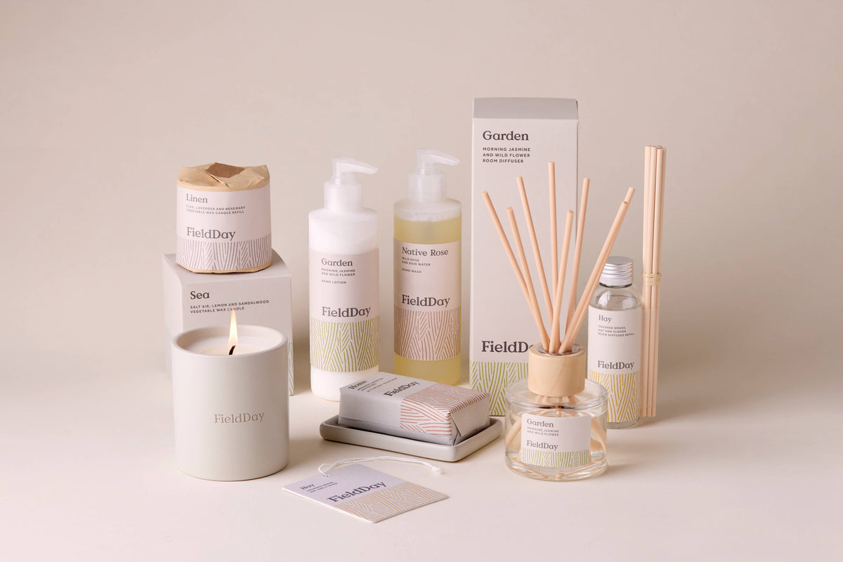 Garden Eco-friendly Room Reed Diffuser, FieldDay, 100ml – Hackney Essentials