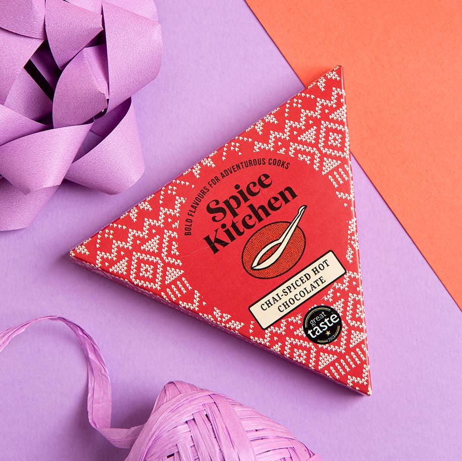 Chai-Spiced Hot Chocolate Triangle Box – Hackney Essentials