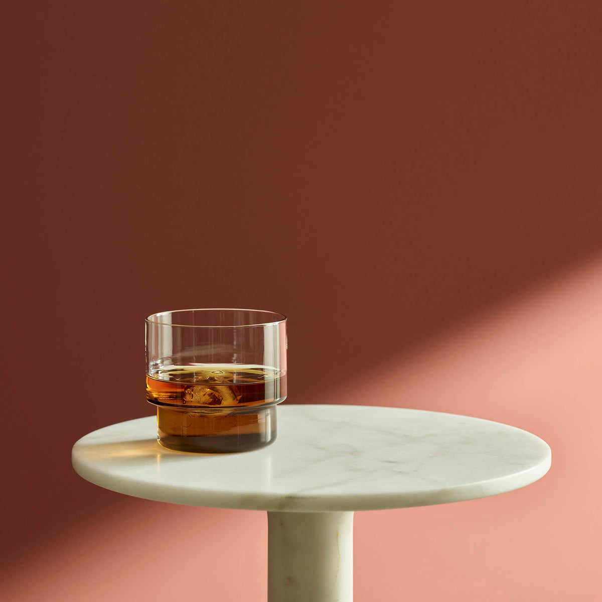 RYE Short Tumbler Glass / DARK AMBER / SET OF 2, Aaron Probyn – Hackney ...